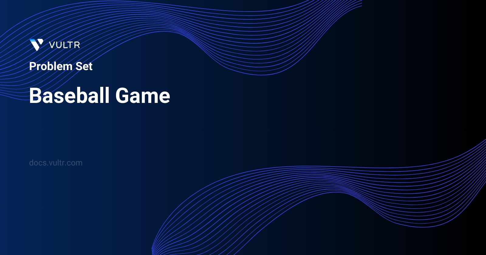 682. Baseball Game - Solutions and Explanation | Vultr Docs