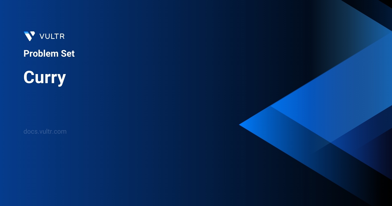 2632. Curry - Solutions and Explanation | Vultr Docs