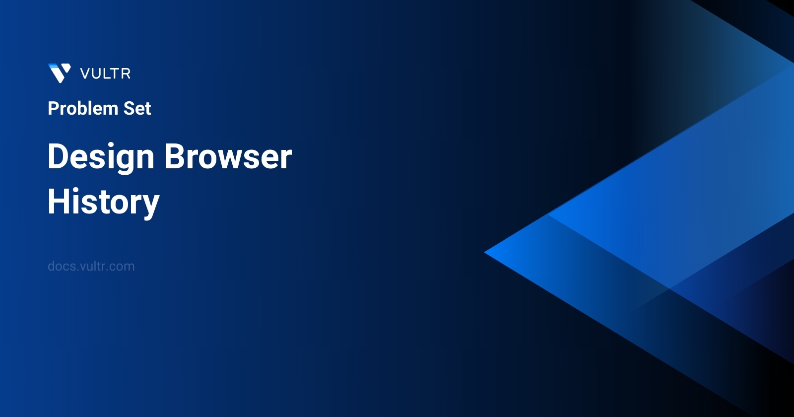1472. Design Browser History - Solutions and Explanation | Vultr Docs