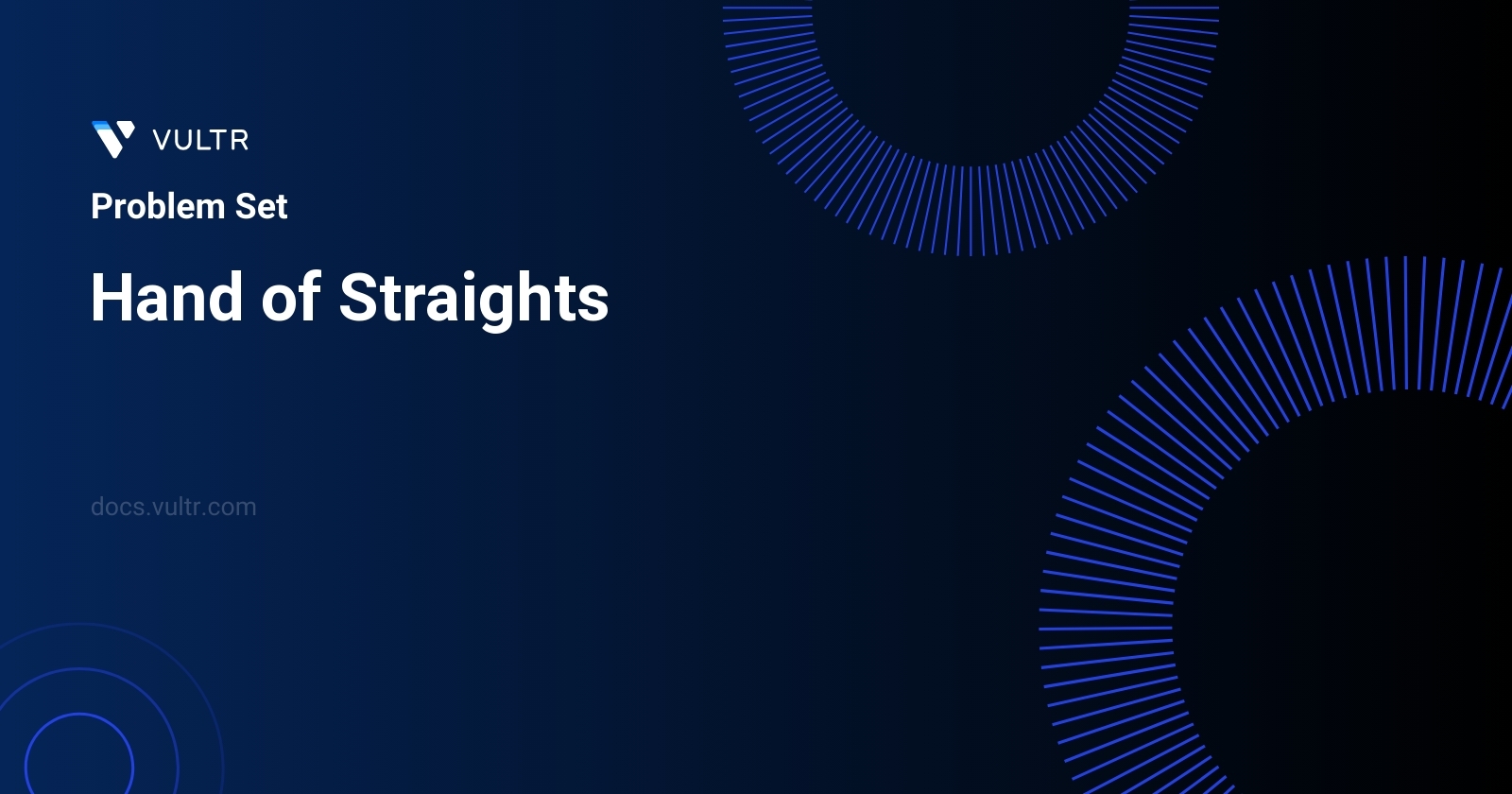 846. Hand of Straights - Solutions and Explanation | Vultr Docs