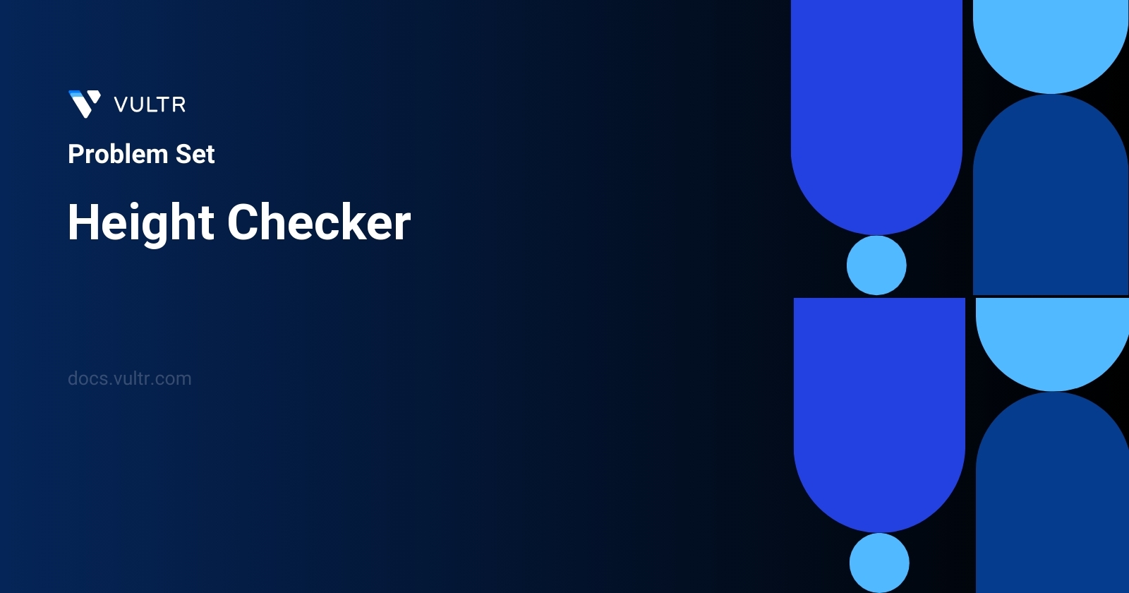 1051. Height Checker - Solutions and Explanation | Vultr Docs