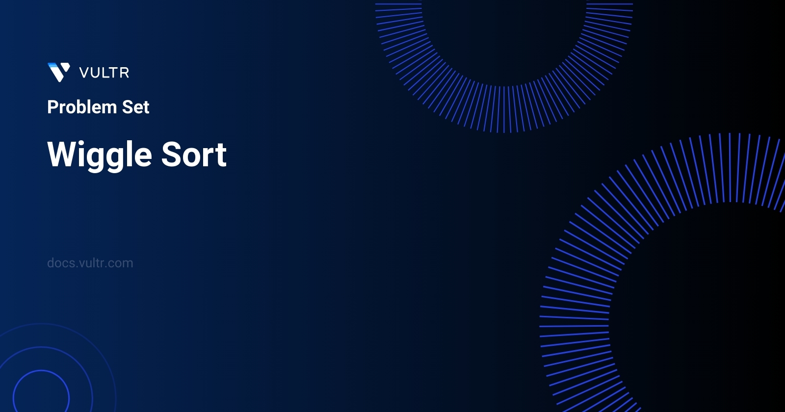 280. Wiggle Sort - Solutions and Explanation | Vultr Docs