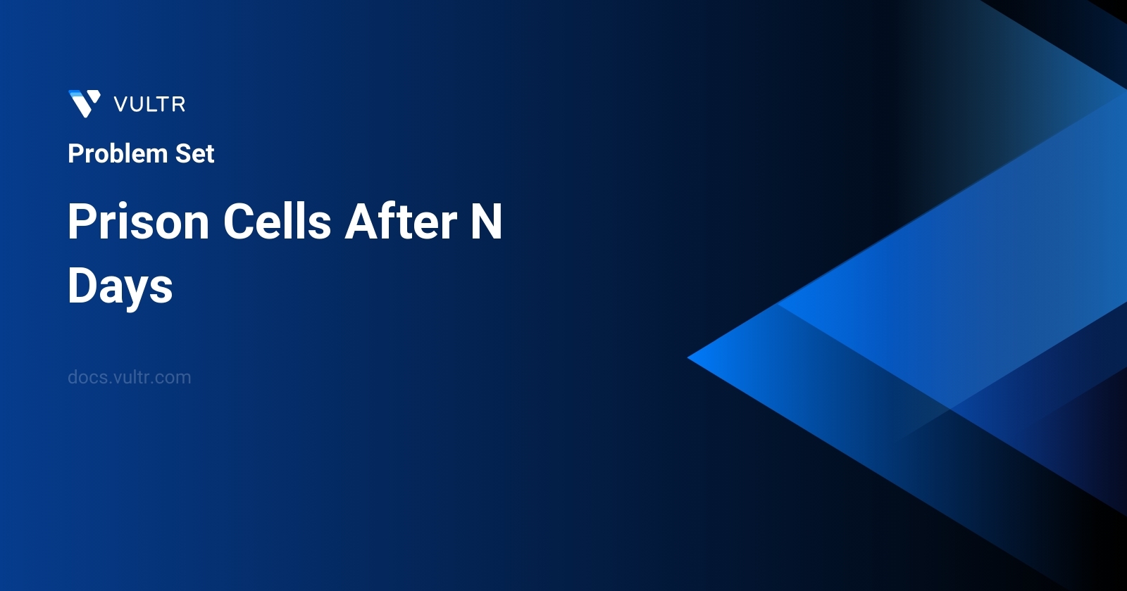 957. Prison Cells After N Days - Solutions and Explanation | Vultr Docs