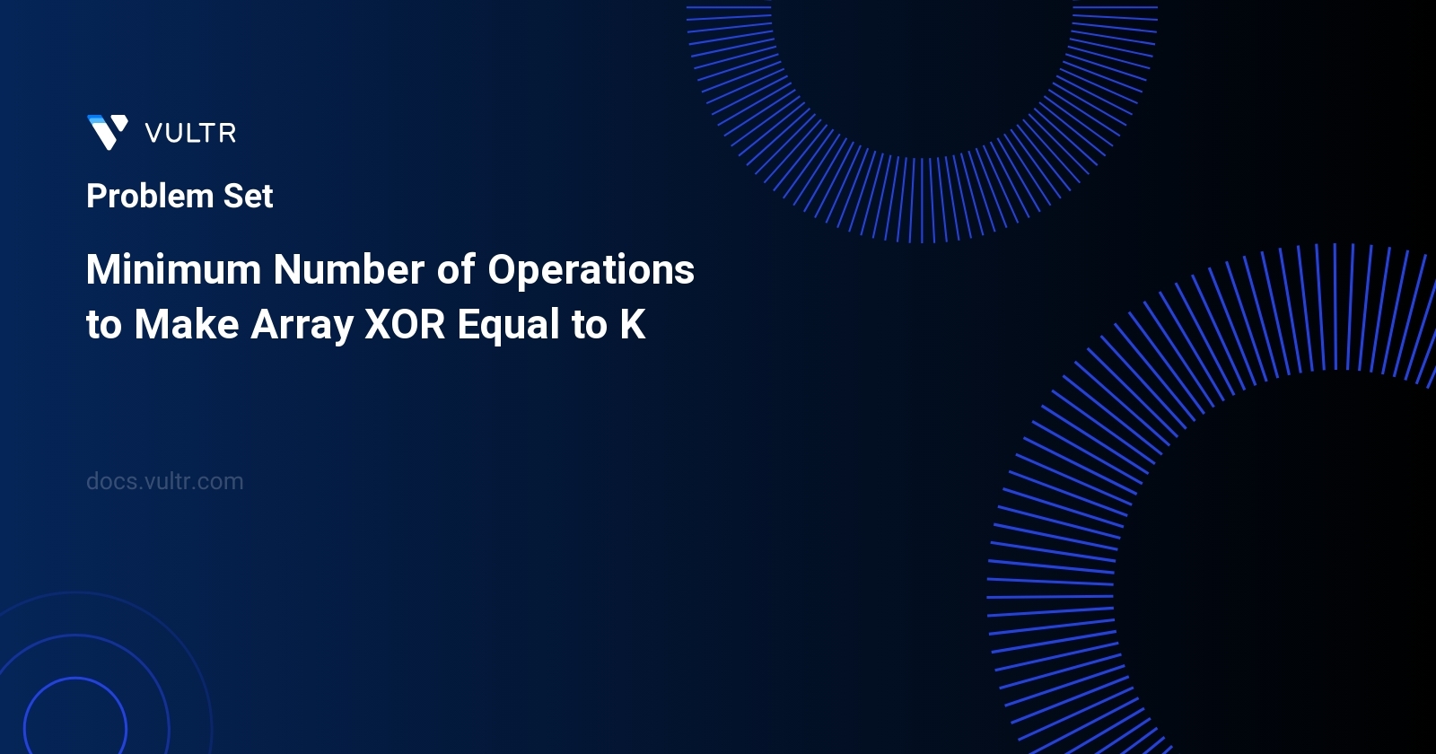 2997 Minimum Number Of Operations To Make Array Xor Equal To K Solutions And Explanation 1550